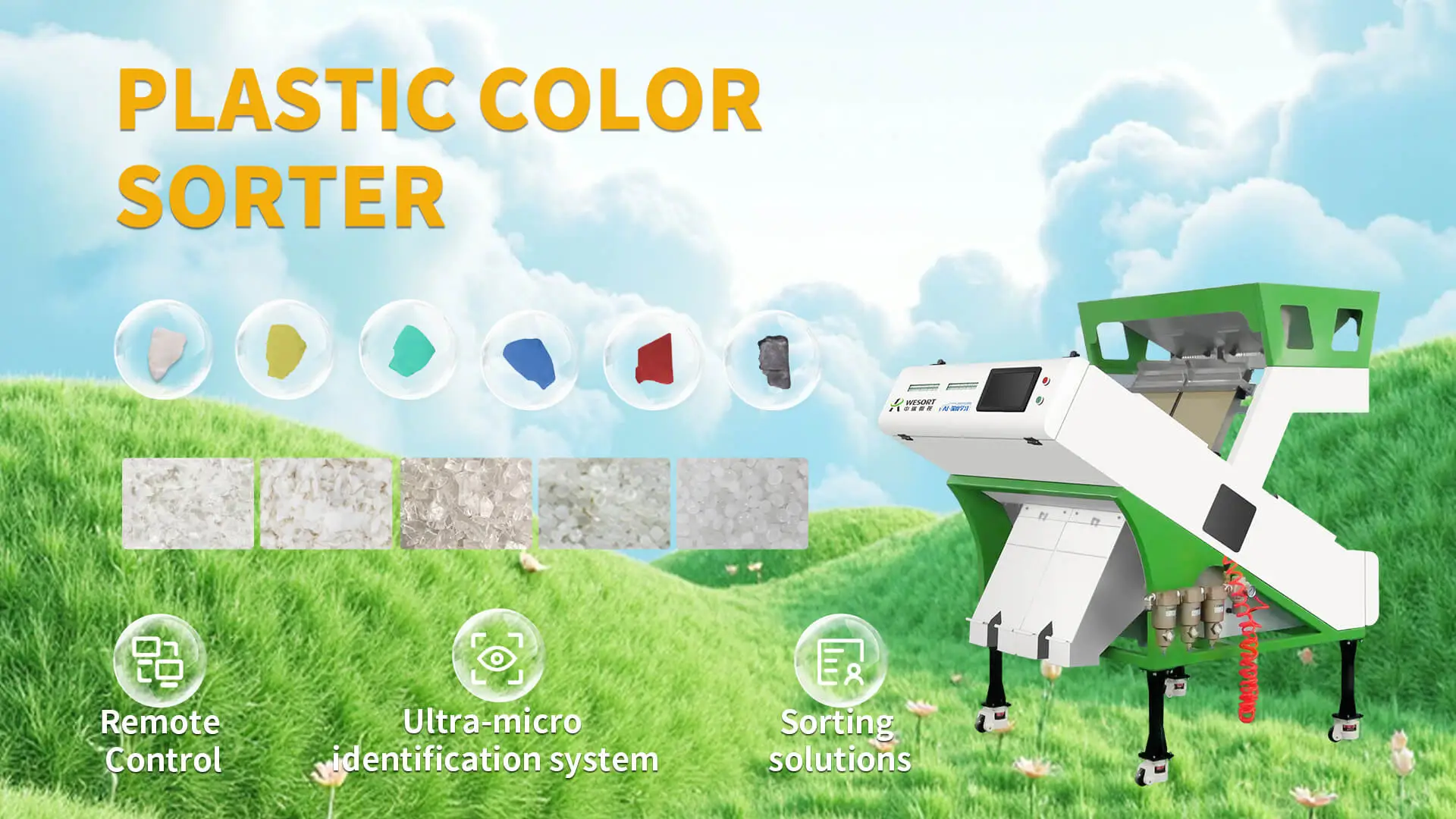 Recycle Smarter: Your Guide to Plastic Color Sorter Machines-WESORT