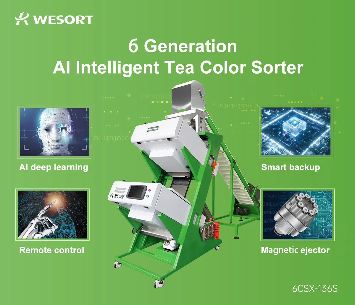 Tea Color Sorter Machine | WESORT