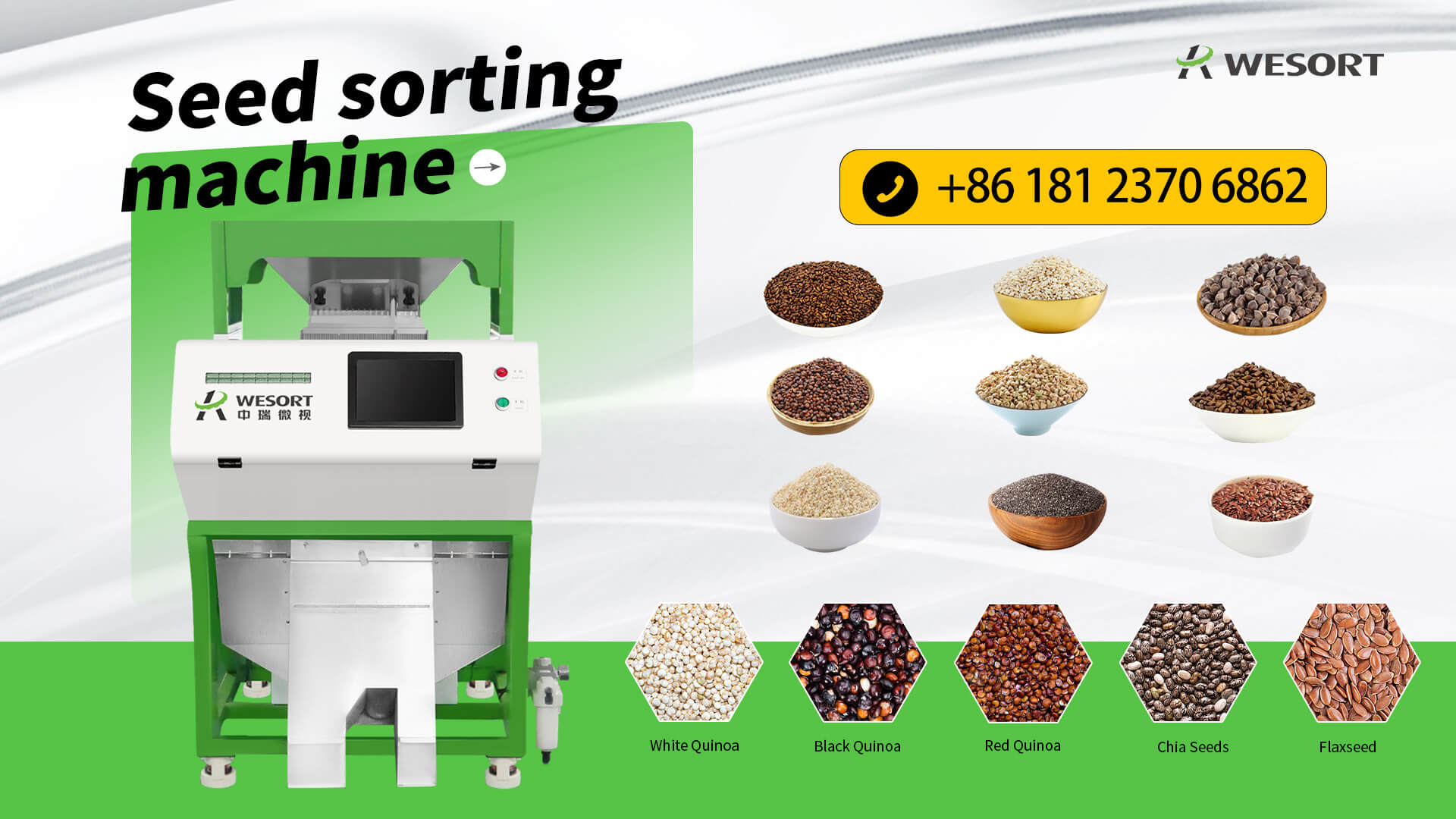 Maximize Seed Quality and Yield with WESORT Optical Sorting Technology ...