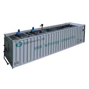 MBR/MBBR technology intelligent compact unit for wastewater treatment ...