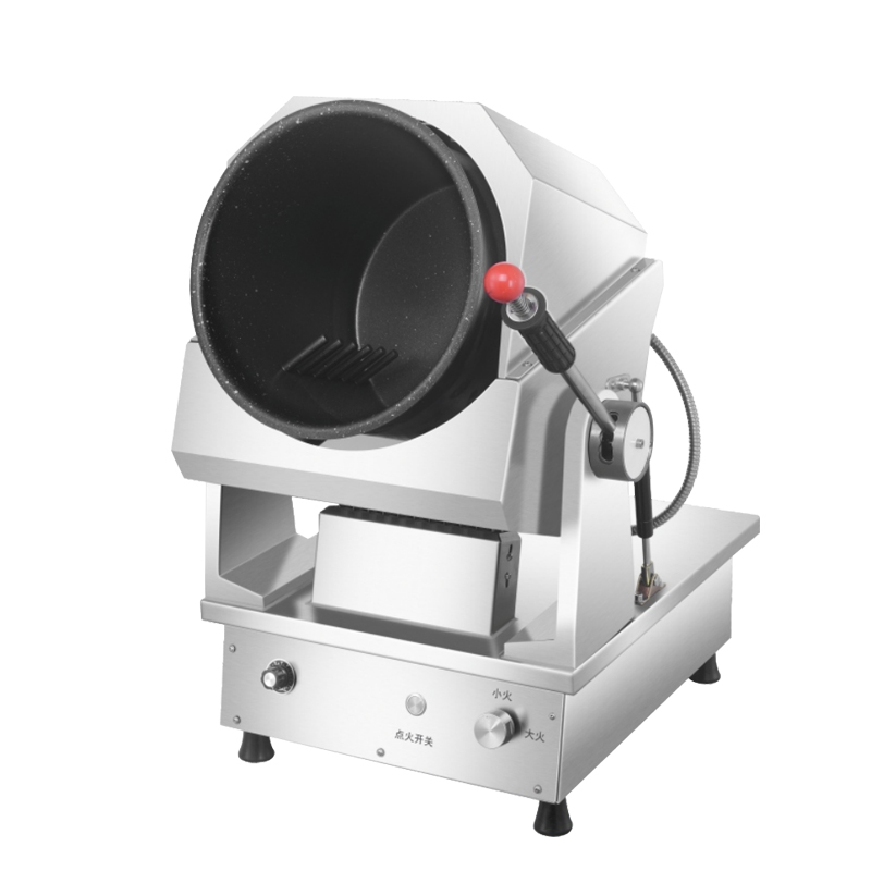 Yawei G30D1R gas intelligent rice frying machine Both 110V and 220V can be customized automatic ...