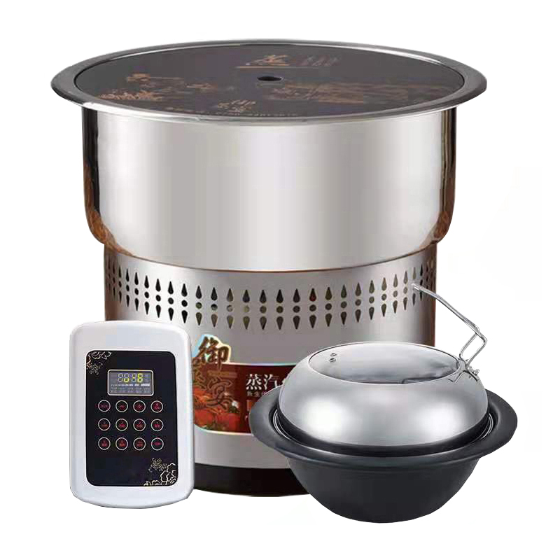 Yawei intelligent steam hot pot seafood sauna ceramic steam pot ...
