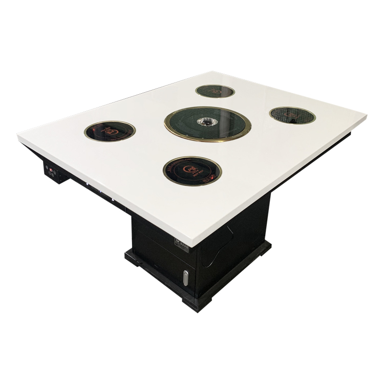 Yawei Commercial Barbecue Hotpot Integrated Table, One Person One Pot ...