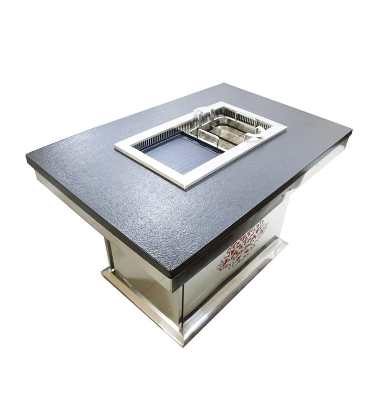 760 Lifting Shabu and roasting tables-Hot pot barbecue table -PRODUCT ...