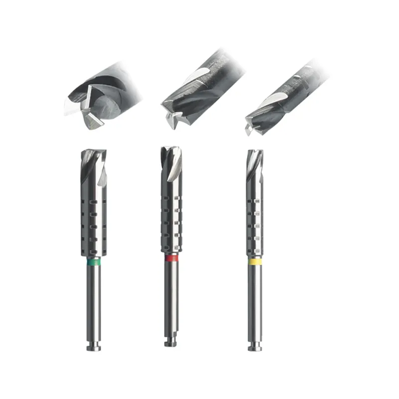 Color-Coded Cortical Drills for Easy Identification