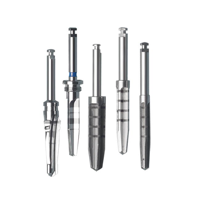 High-Precision Guiding Implant Drills in Super Hard Stainless Steel