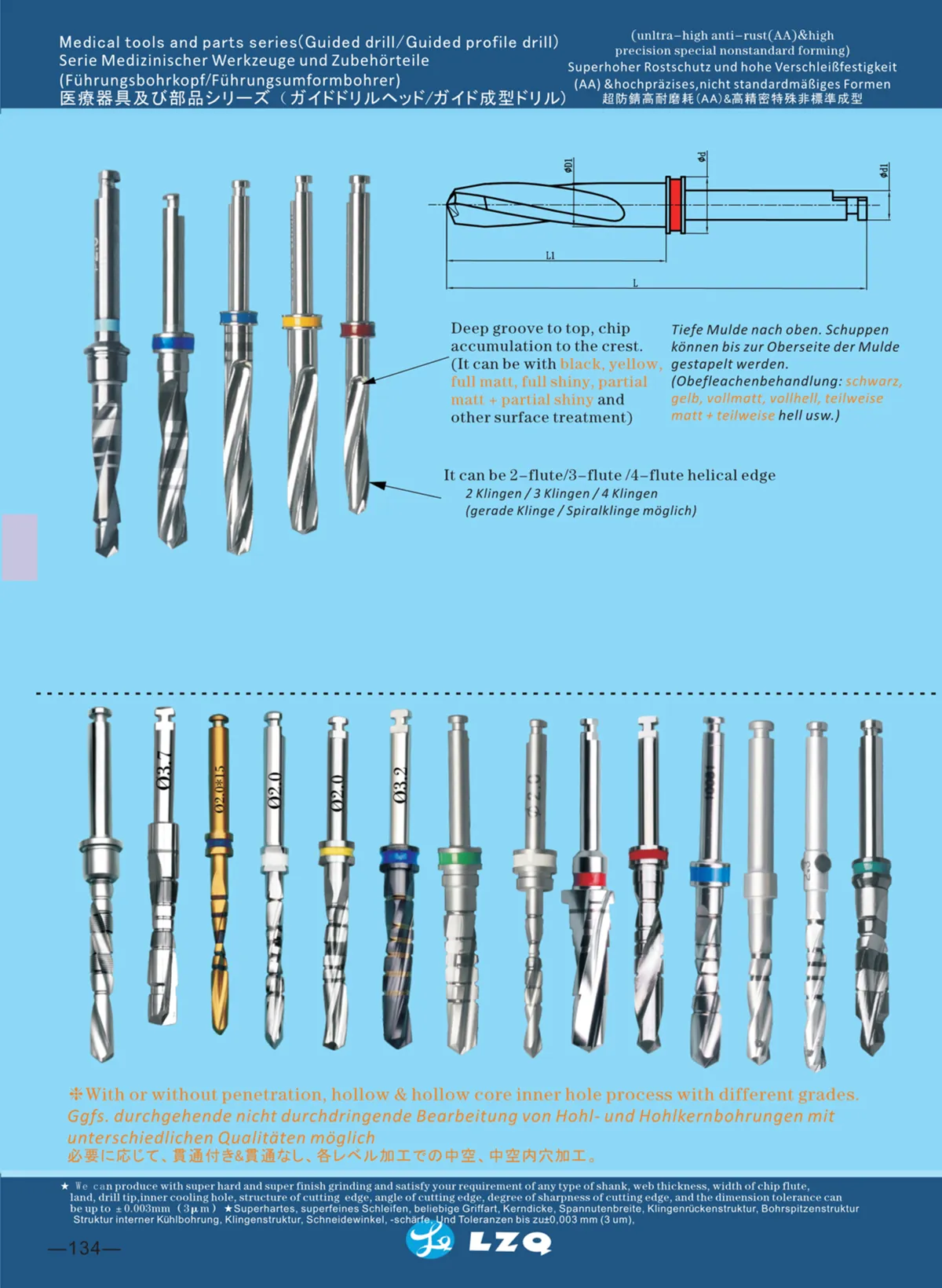 Dental Initial Helicoidal Drill Bits - High-Quality Tools for Precise ...