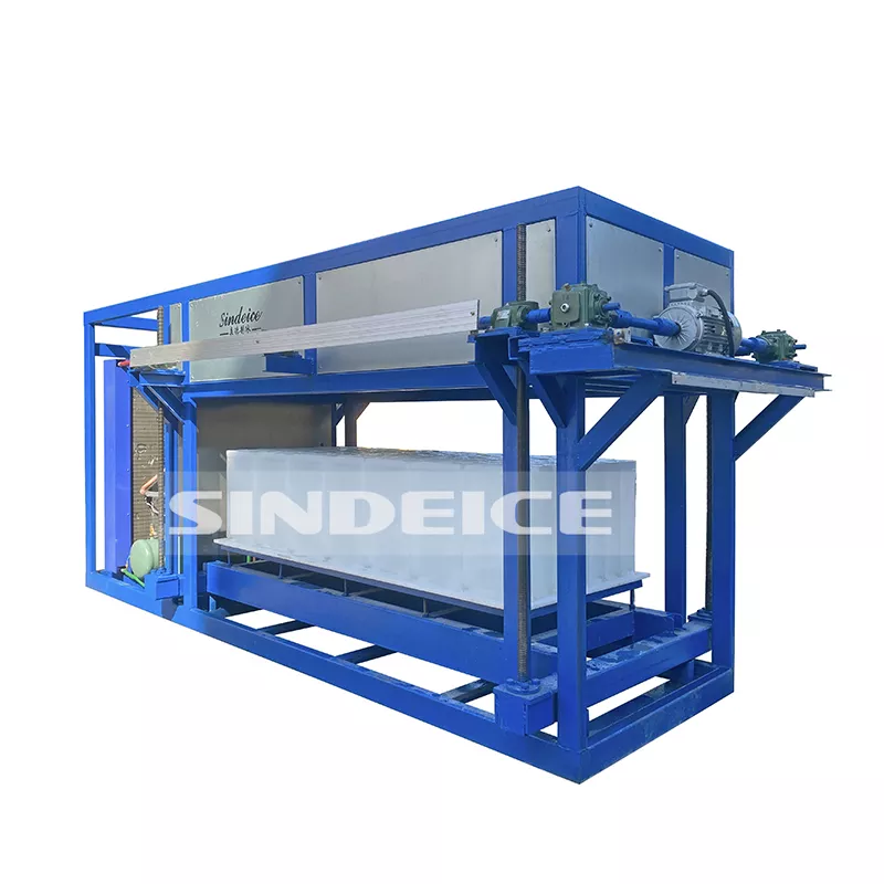 SINDEICE Best Commercial 2 Ton Block Ice Making Machine Direct Cooling ...