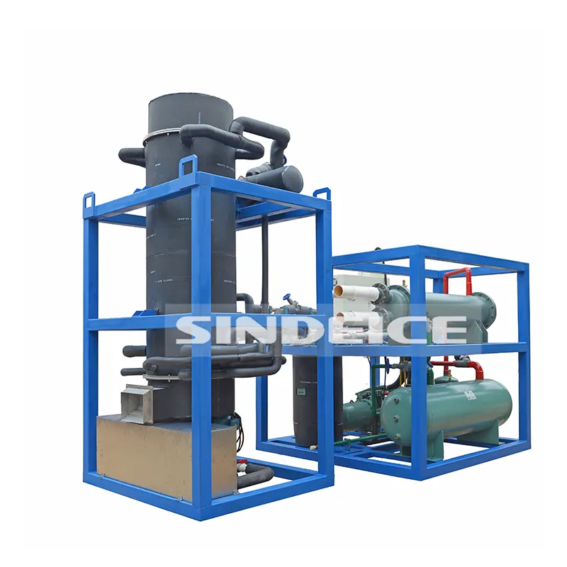 China Best 10 Ton Tube Ice Maker Machine for Cold Storage Edible in ...