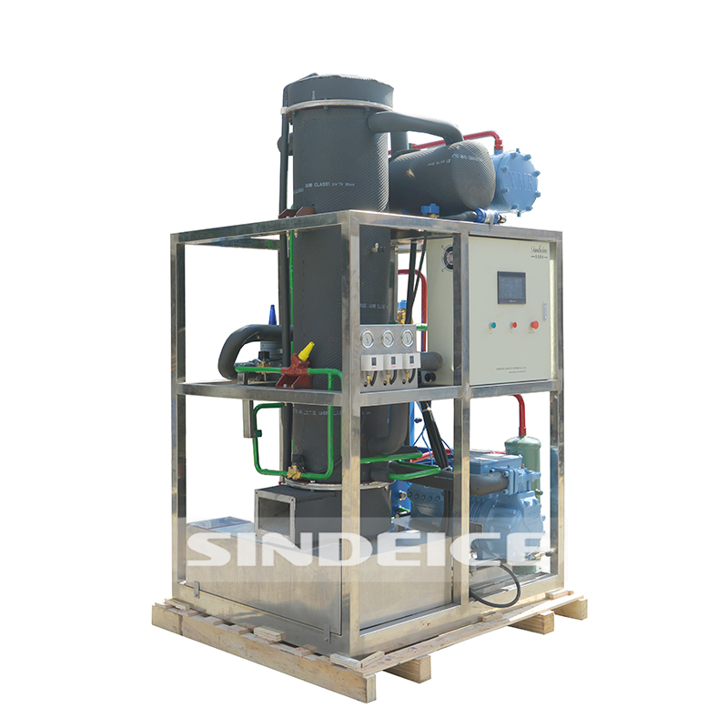 SINDEICE Best 3 Ton/day Tube Ice Machine Maker Edible for Drinks ...