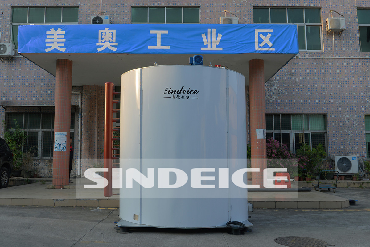 SINDEICE China Best Flake Ice Evaporator 40 Ton/24H Ice Machine Ice Drum--