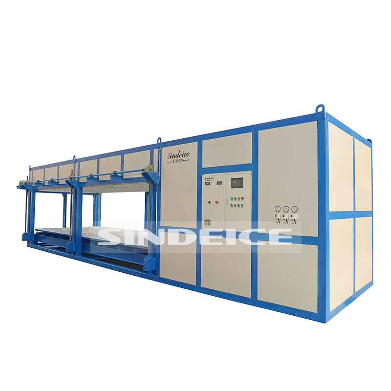 SINDEICE Best Industrial 10 Ton 10000kg/day Block Ice Making Machine Ice Block Maker Fishing ...