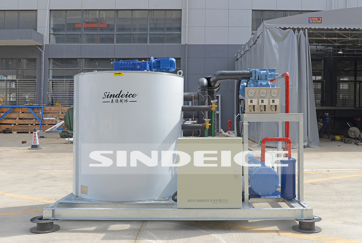 China Best Flake Ice Machine 8 Ton Industrial Ice Maker for Food ...