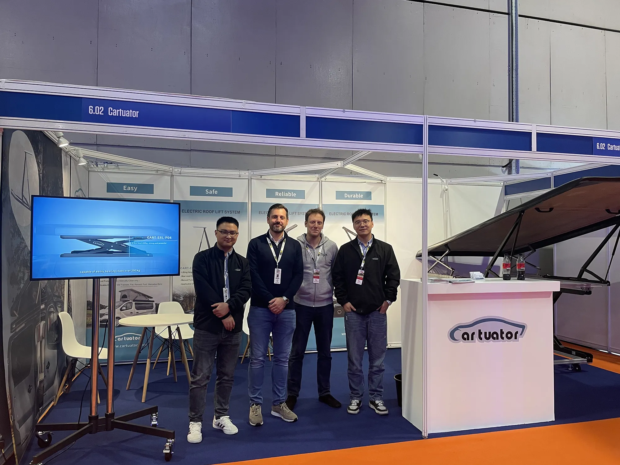 Cartuator Showcases Electric Roof Lift Systems at the 2024 Motorhome ...