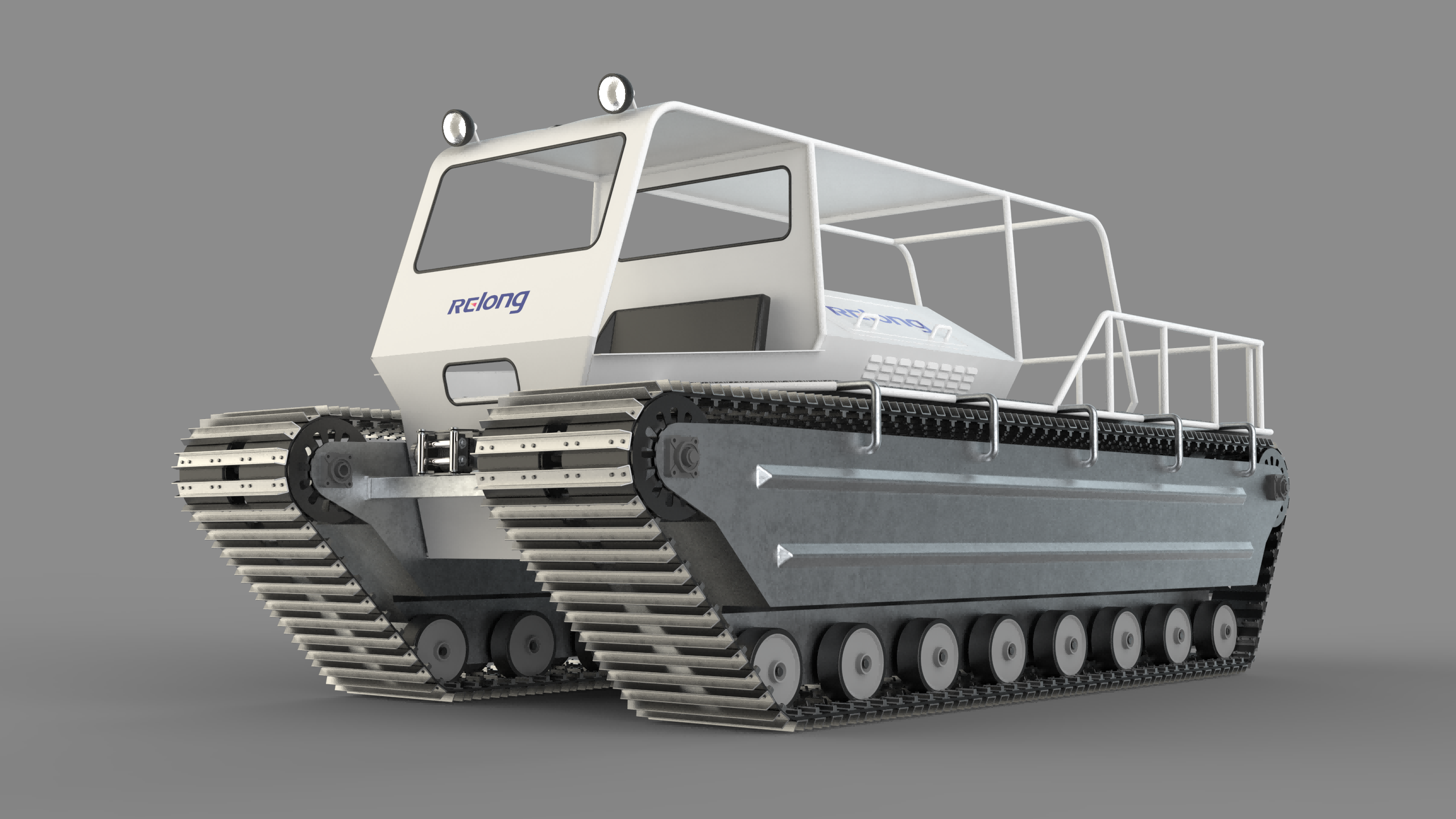 Amphibious Swamp Buggy,-