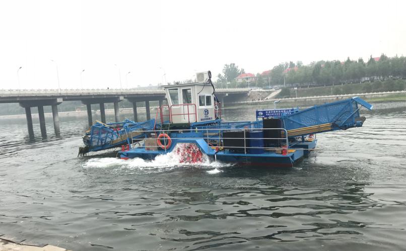 Semi-Automatic Cleaning Ship -Aquatic Weed Harvester -Products - Relong ...