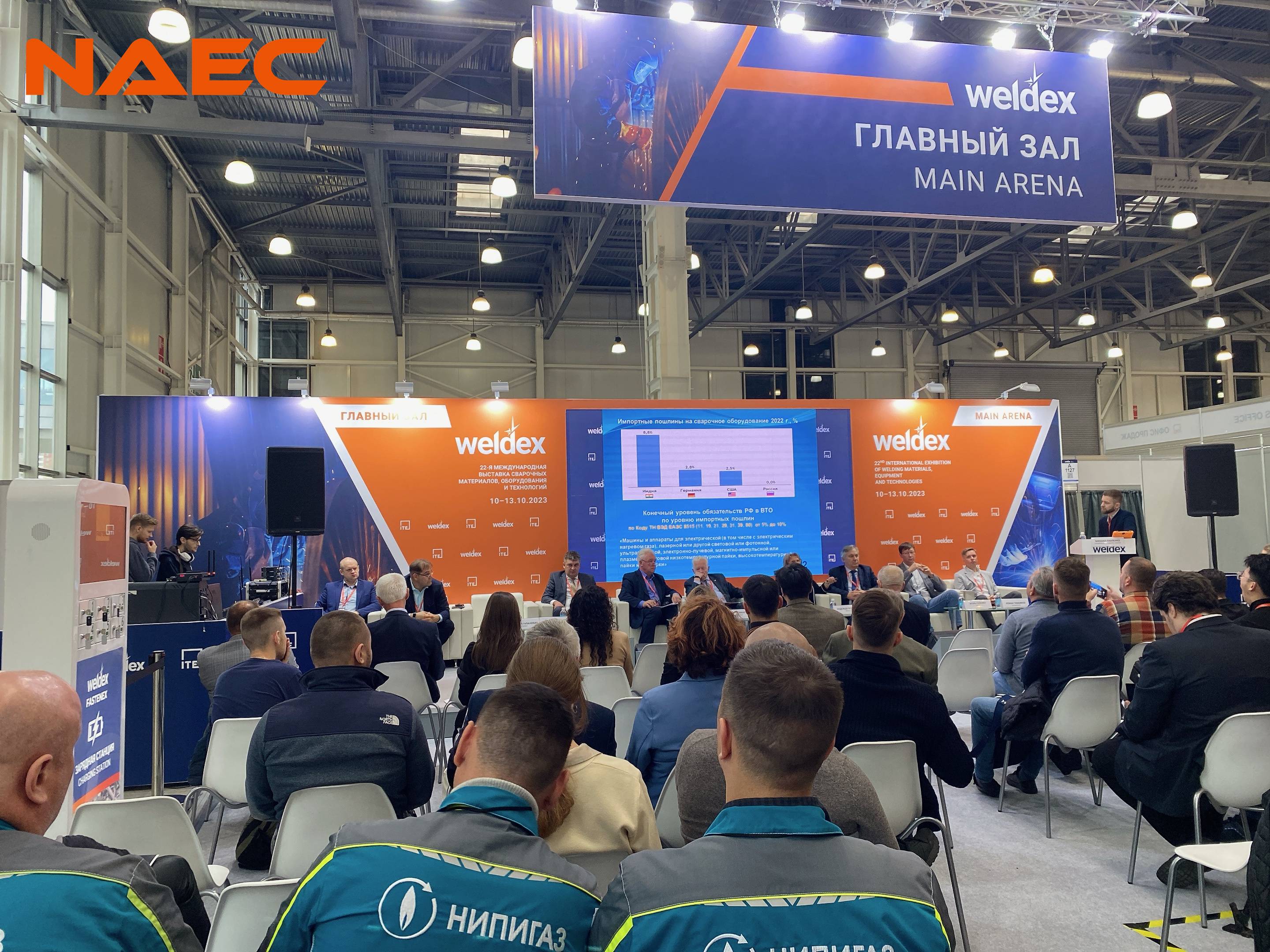 Russia Weldex Exhibition 2023, NAEC is Here！--