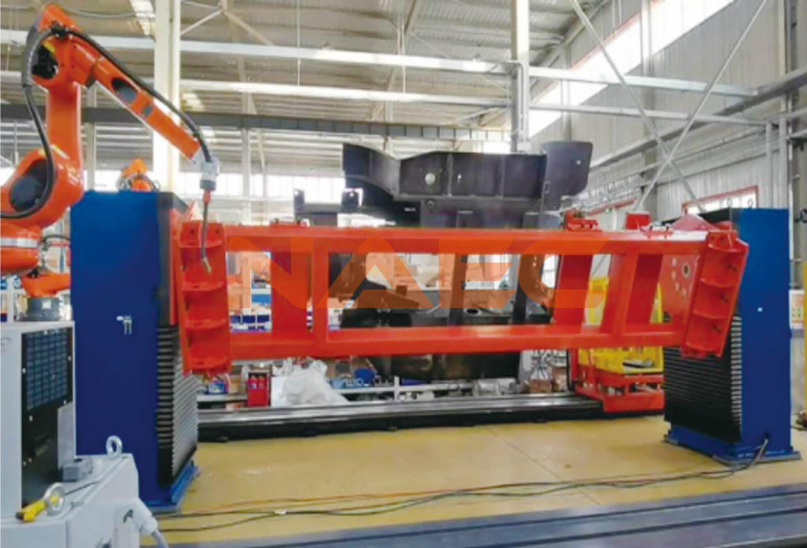 Forklift Component Robotic Welding Station--