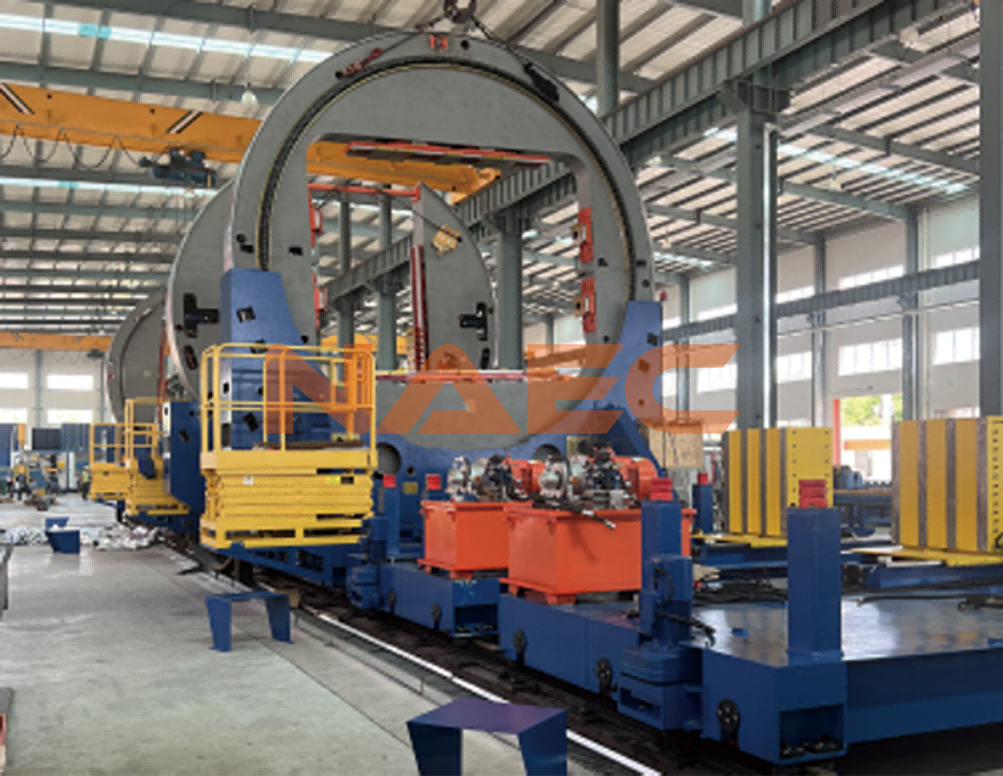 Heavy-duty Welding Workstation for Large Box Beam Structures--