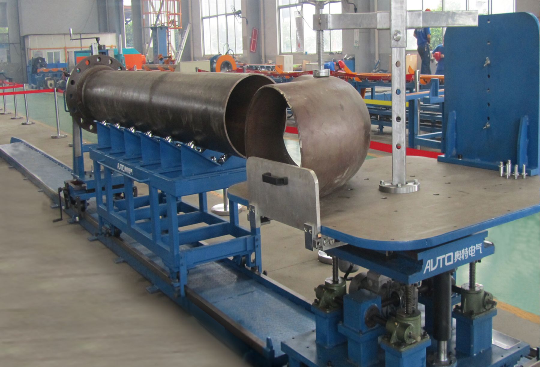 Heavy Duty Pipe Multifunctional Fitting-up Station - Nanjing Auto Electric