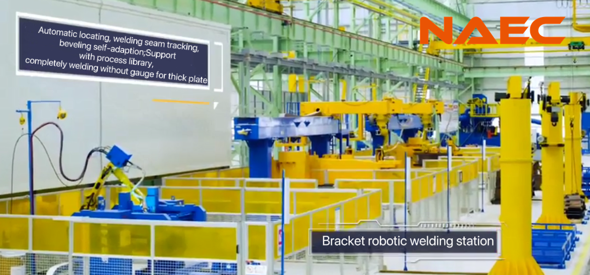 NAEC Welding & Cutting Station for Steel Structure--