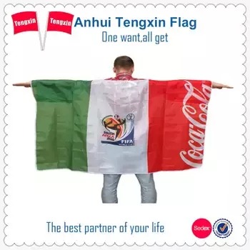 New Design Decorative Sports Promotional Body Flags-Shawl flag (cloak ...