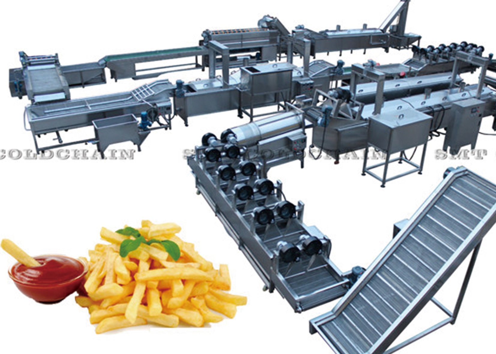 French Fry Processing Line- Ningbo SMT Coldchain Technology