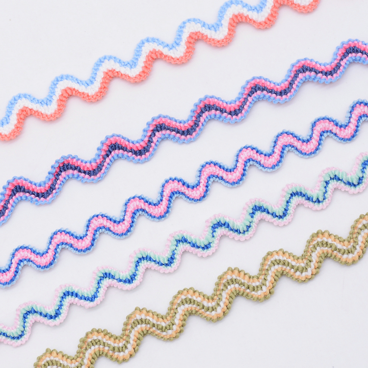 Bright Pink Wide Rick Rack Large Ric Rac Trim - Stylish and Vibrant ...