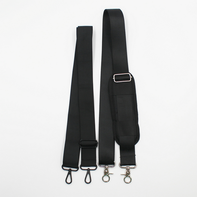 black computer bag strap custom camera bag strap
