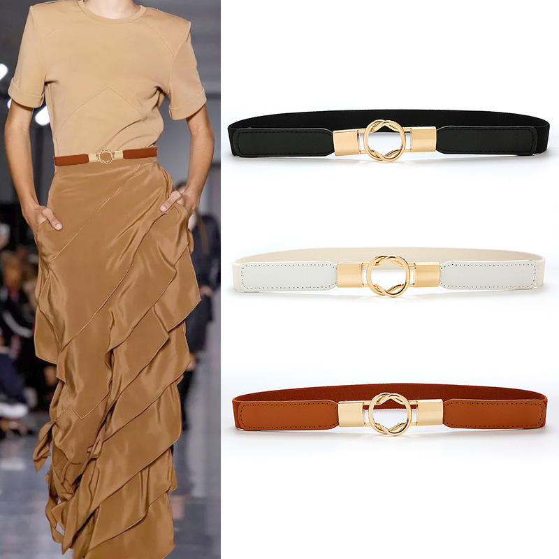 ladies elastic belts