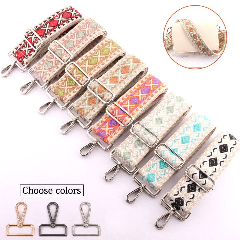 Custom 5cm polyester webbing straps factory crossbody handbag shoulder ...