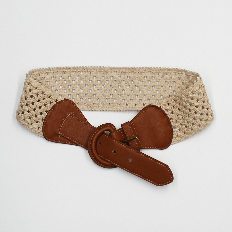 Custom ladies luxury stretch belt is accepted