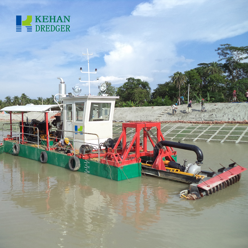 Auger head suction dredger - Auger head suction dredger - Dredging ...