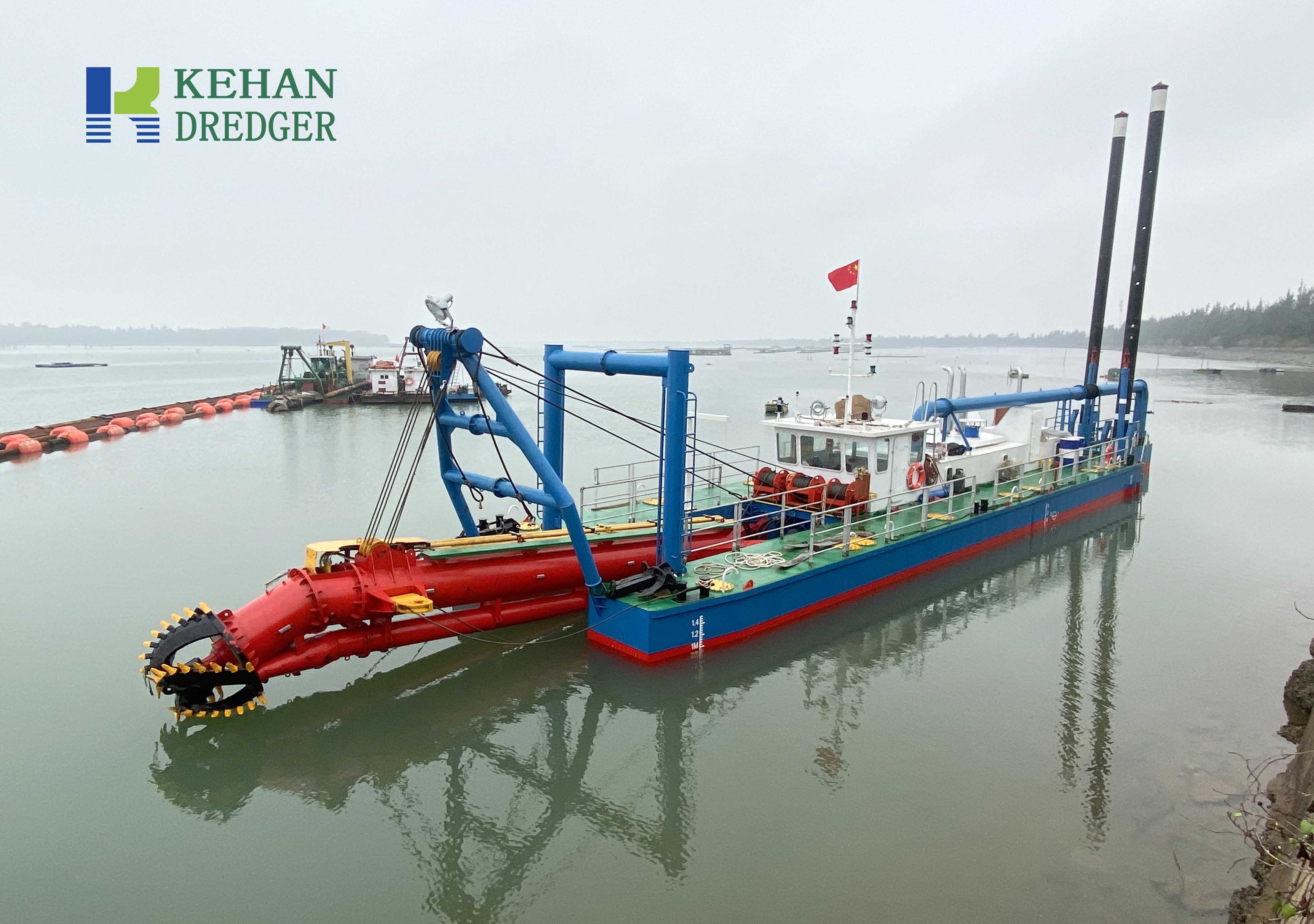 CSD400 Cutter Suction Dredger finished installation and commissioning ...