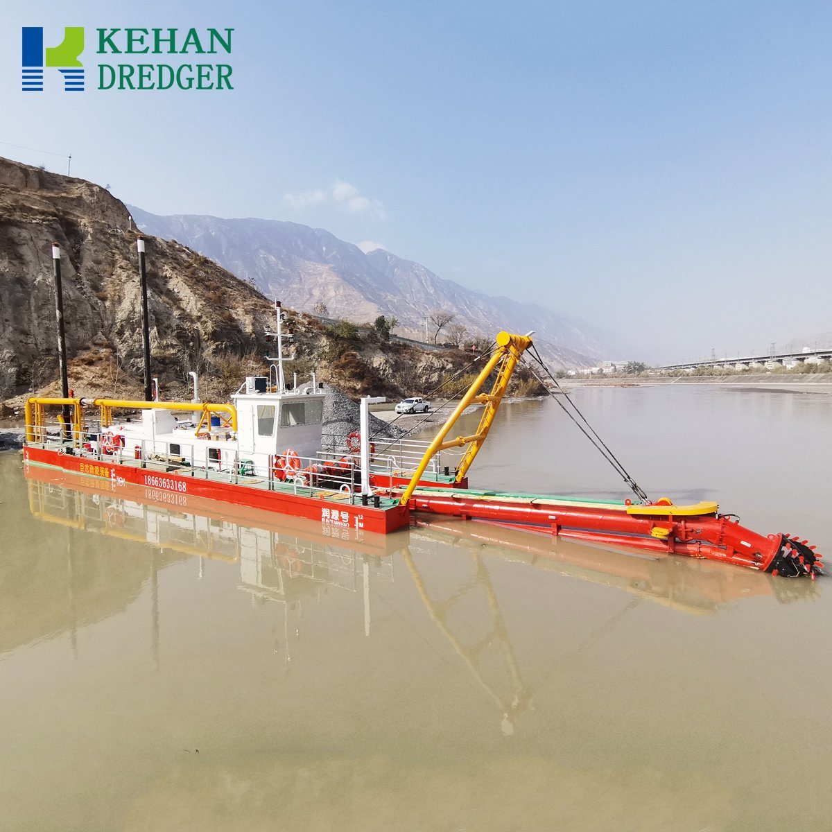 We Just Delivered Cutter suction dredger CSD300 to Malaysia client--