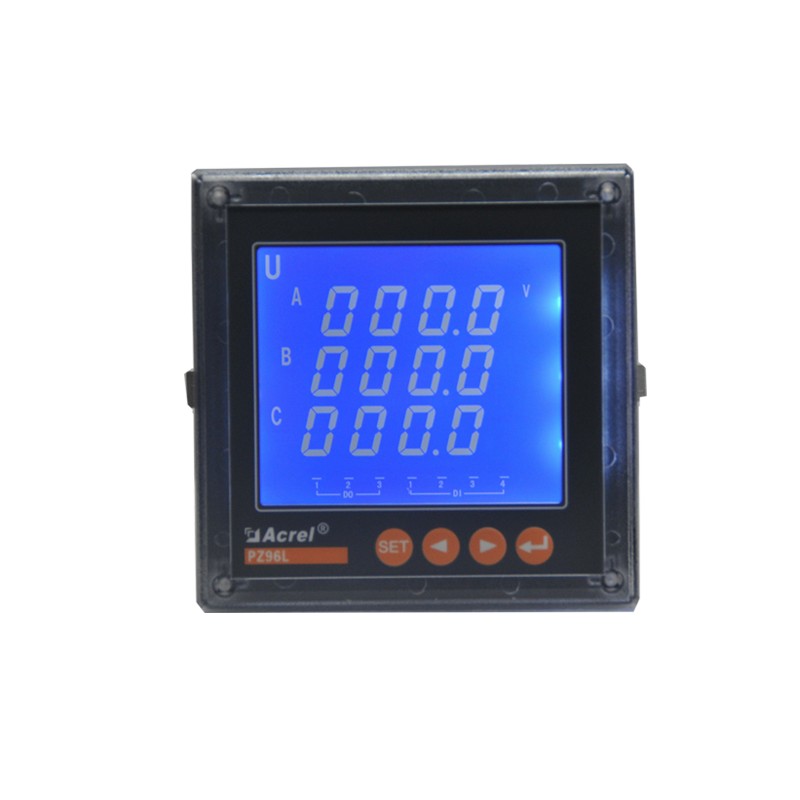 PZ96L - E4/C AC 3 - Phase Multi - function Panel Energy Meter for Solar Inverter