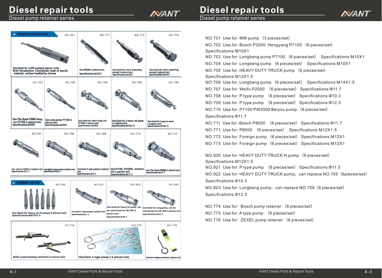 Tool - Diesel Engine Parts - Products - Nanyang Nantai Test Equipment ...