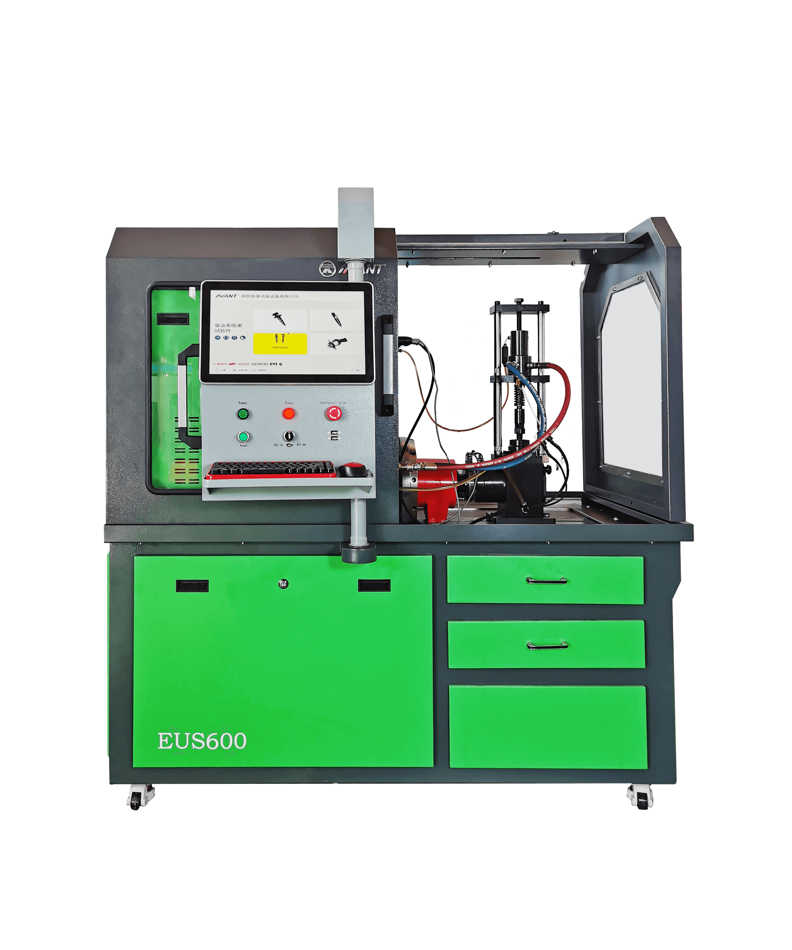 Do you understand how the high-voltage common rail test bench works?--