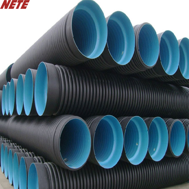 NETE® HDPE Double Wall Corrugated Pipe--