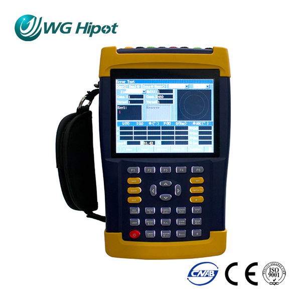 WXPQ-300G Three Phase on Site Energy Meter Calibrator - Wuhan WG Hipot ...
