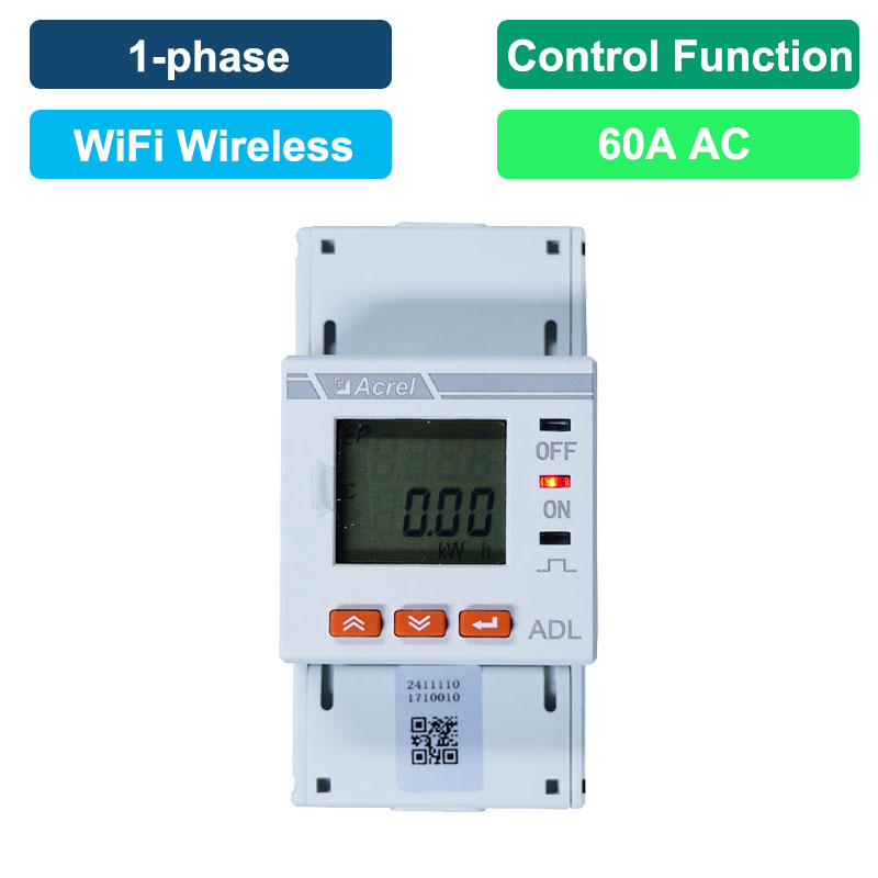 ADL200-NK/WF 1-phase WiFi Wireless Energy Meter with Control Function ...