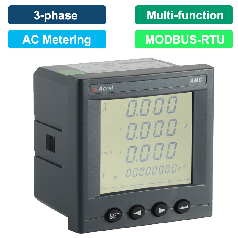 Three-phase AC Multi-function Energy Meter AMC96L-E4/KC