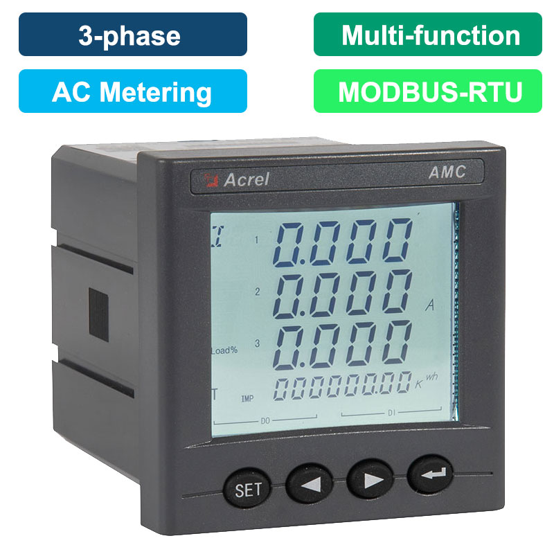 Three-phase AC Multi-function Energy Meter AMC72L-E4/KC