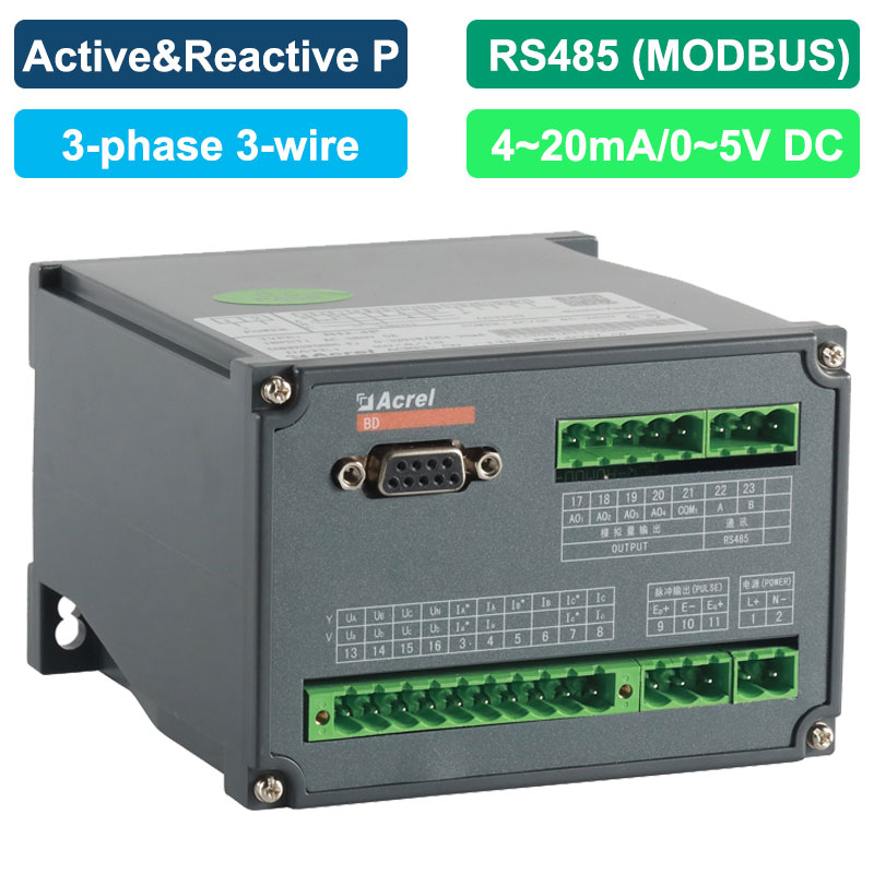 AC Active&Reactive Power Transducer BD-3P/Q/I