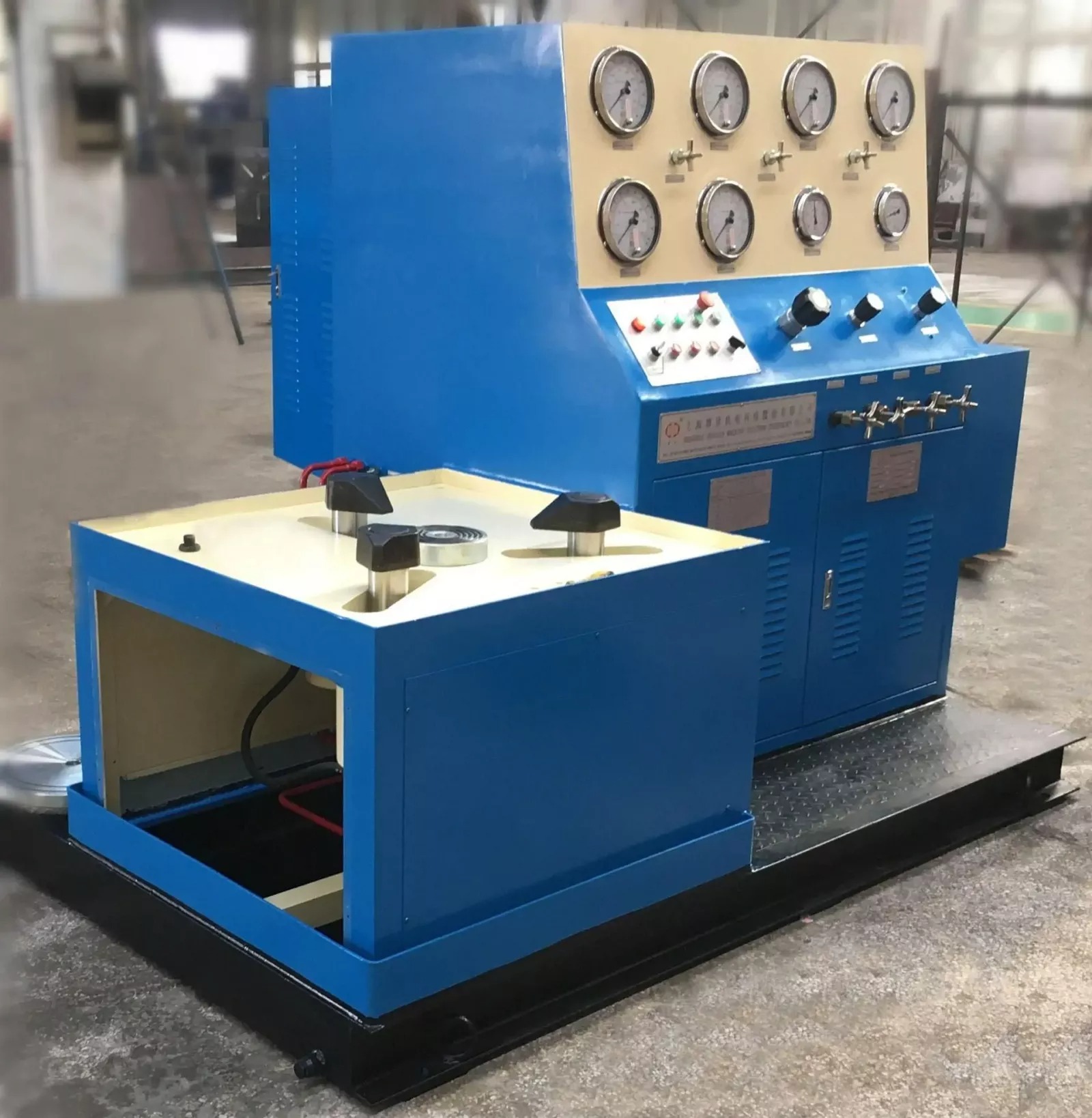 YFB-A Safety valve test bench test stand - YFB-A Safety Valve Test ...