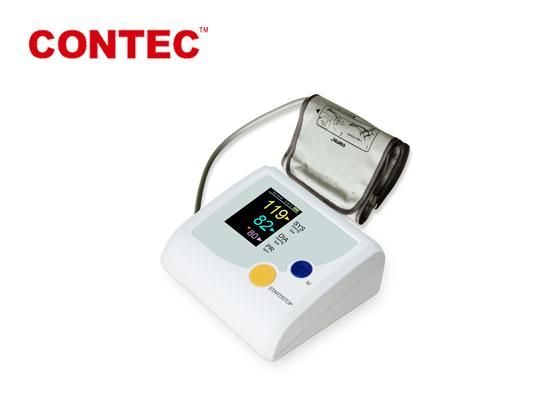 Color LCD CONTEC08E Upper Arm Digital Blood Pressure Monitor ...