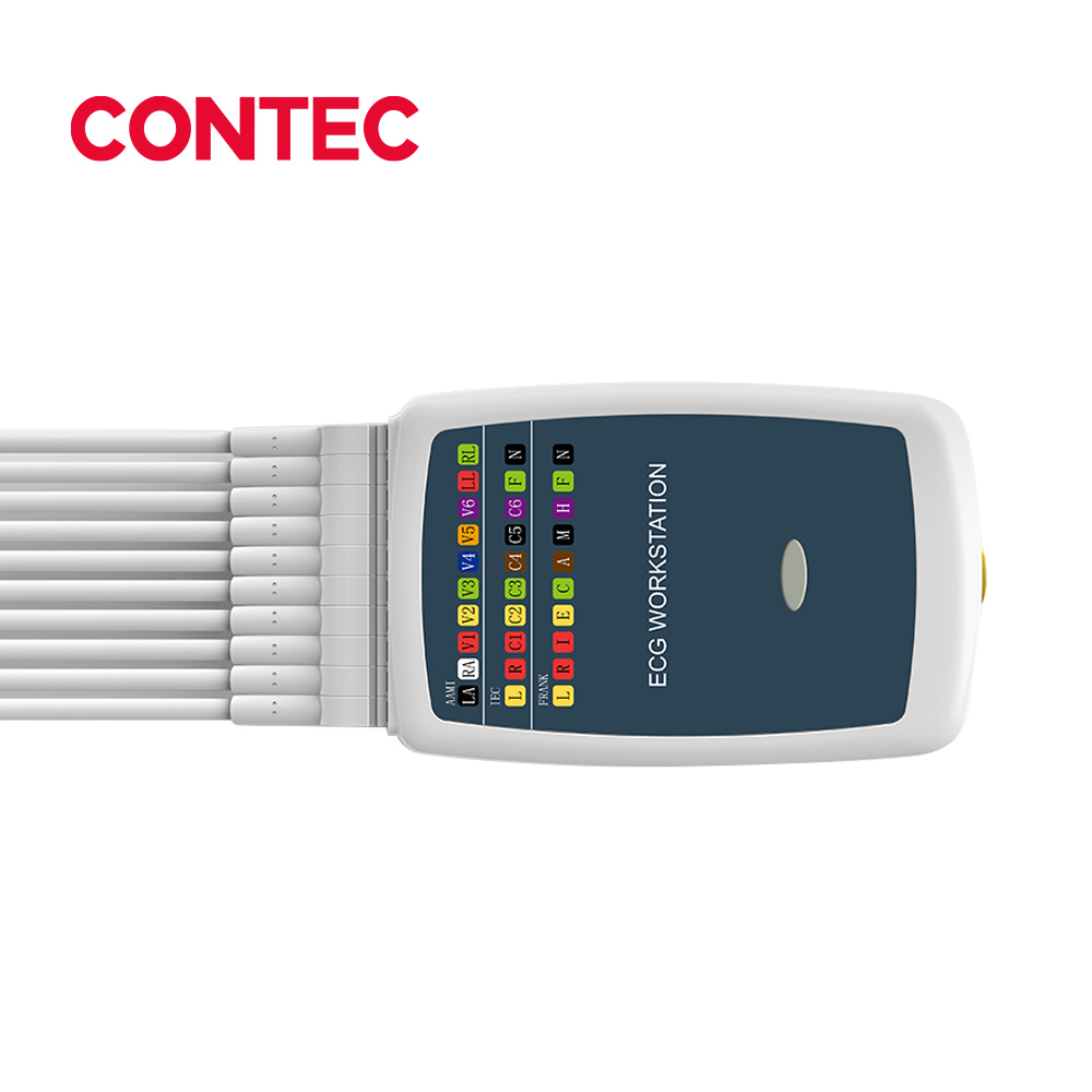 CONTEC ECG machine 12-lead PC-Based ECG Workstation System CONTEC8000G ...