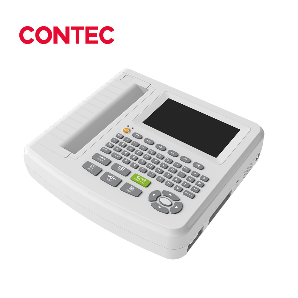 CONTEC ECG1201G Electrocardiograph Keyboard ECG Machine