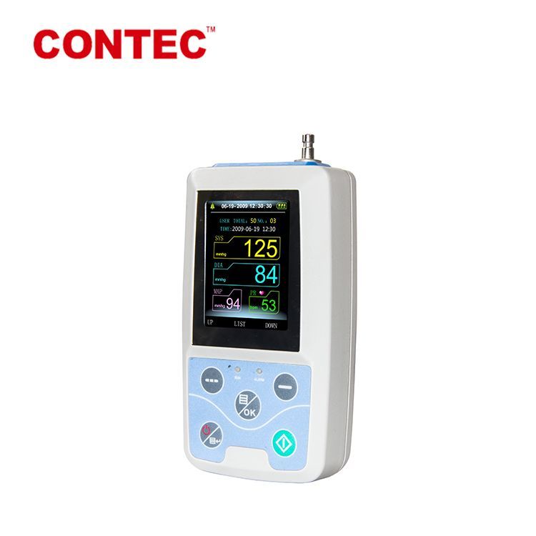 CONTEC ABPM50 Monitor ambulatorio de presión arterial 24 horas ...