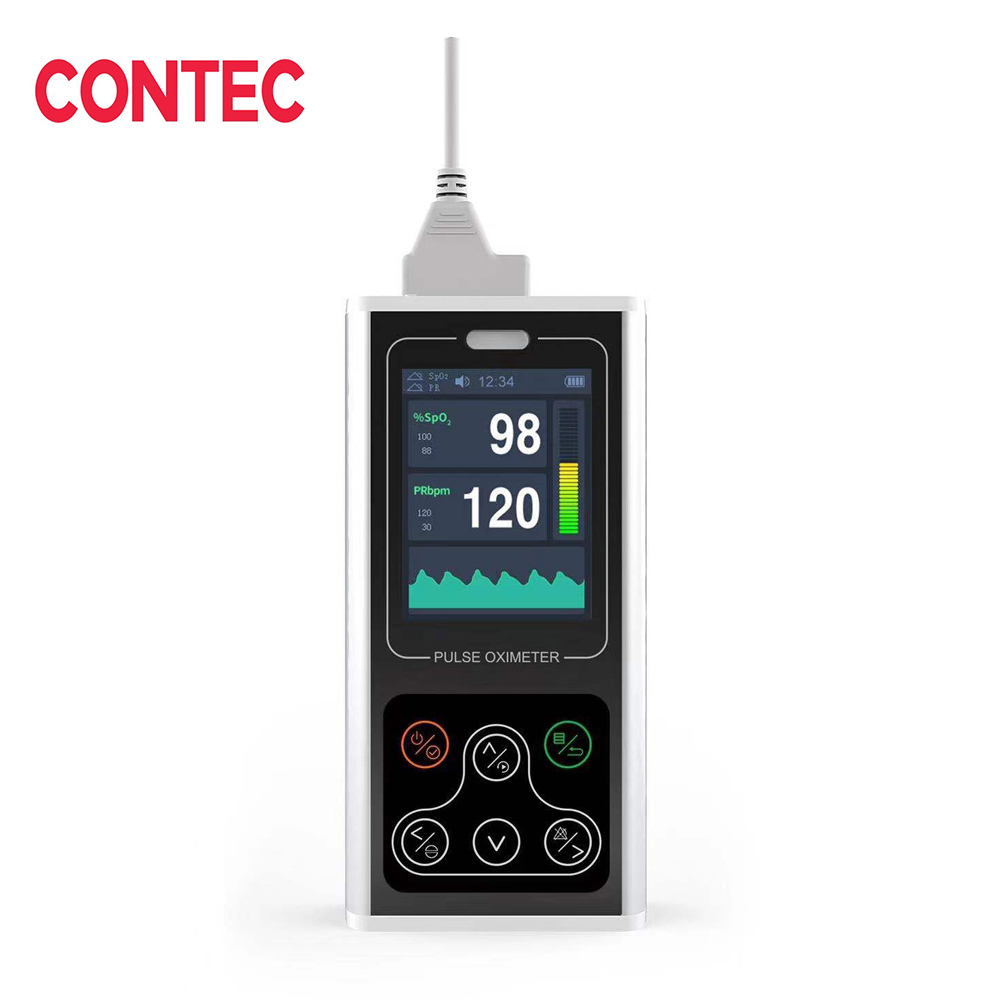 CONTEC CMS60D1 digital pulse oximeter medical oxygen saturation pulse ...